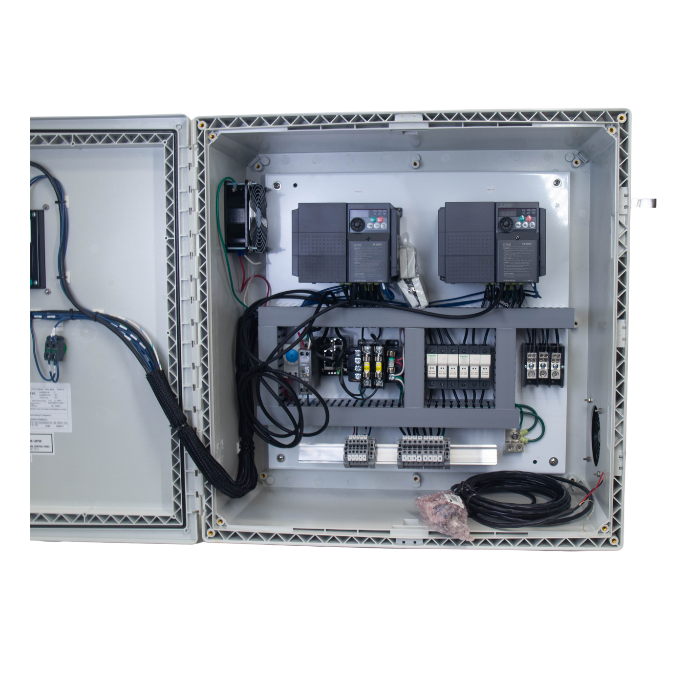 Tablero de Control con Variador Duplex para 2 Bombas de 15 o 20 Hp 440 ...