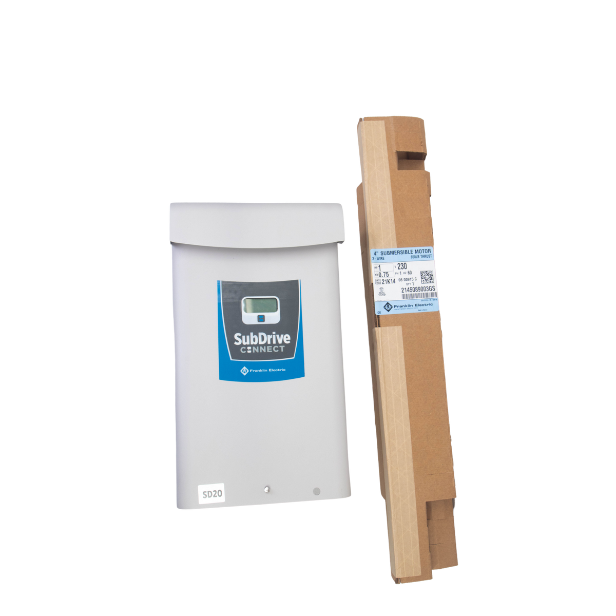 Subdrive Connect Franklin Electric Con Bomba Sumergible 1 Hp 220V 1F 2 ...