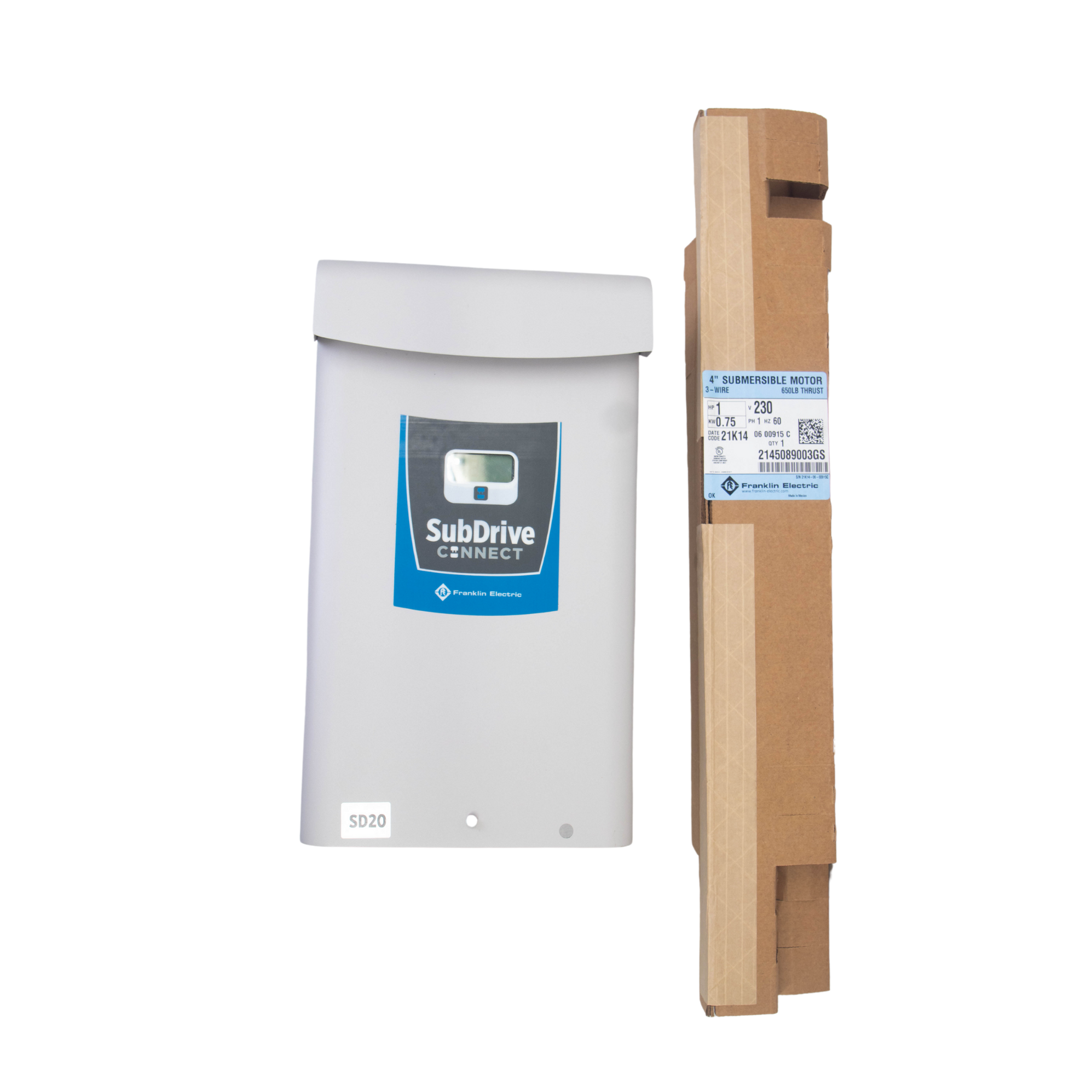 Subdrive Connect Franklin Electric Con Bomba Sumergible 1 Hp 220V 1F 2 ...