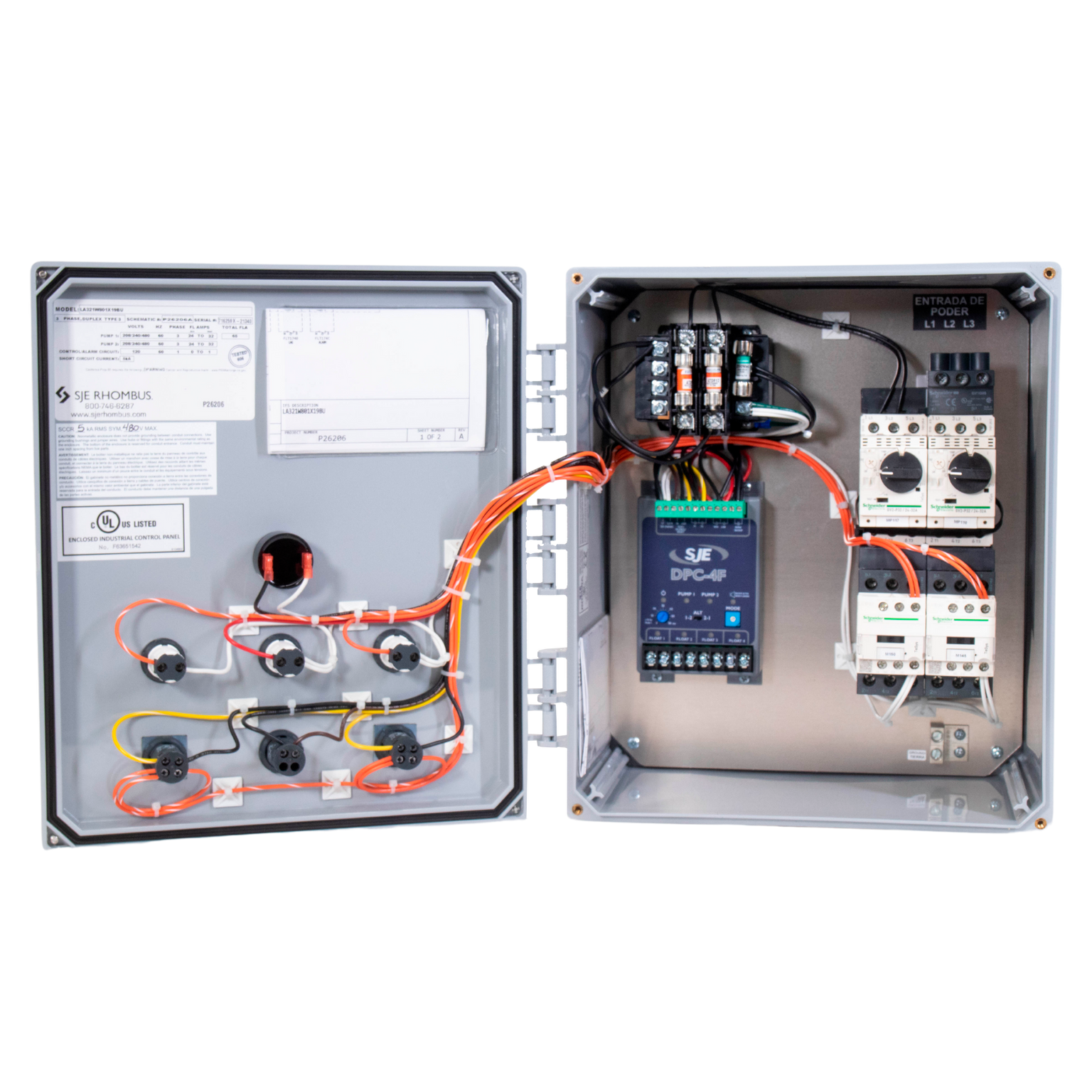 TABLEROS DE CONTROL DE BOMBEO — Pulsar Water