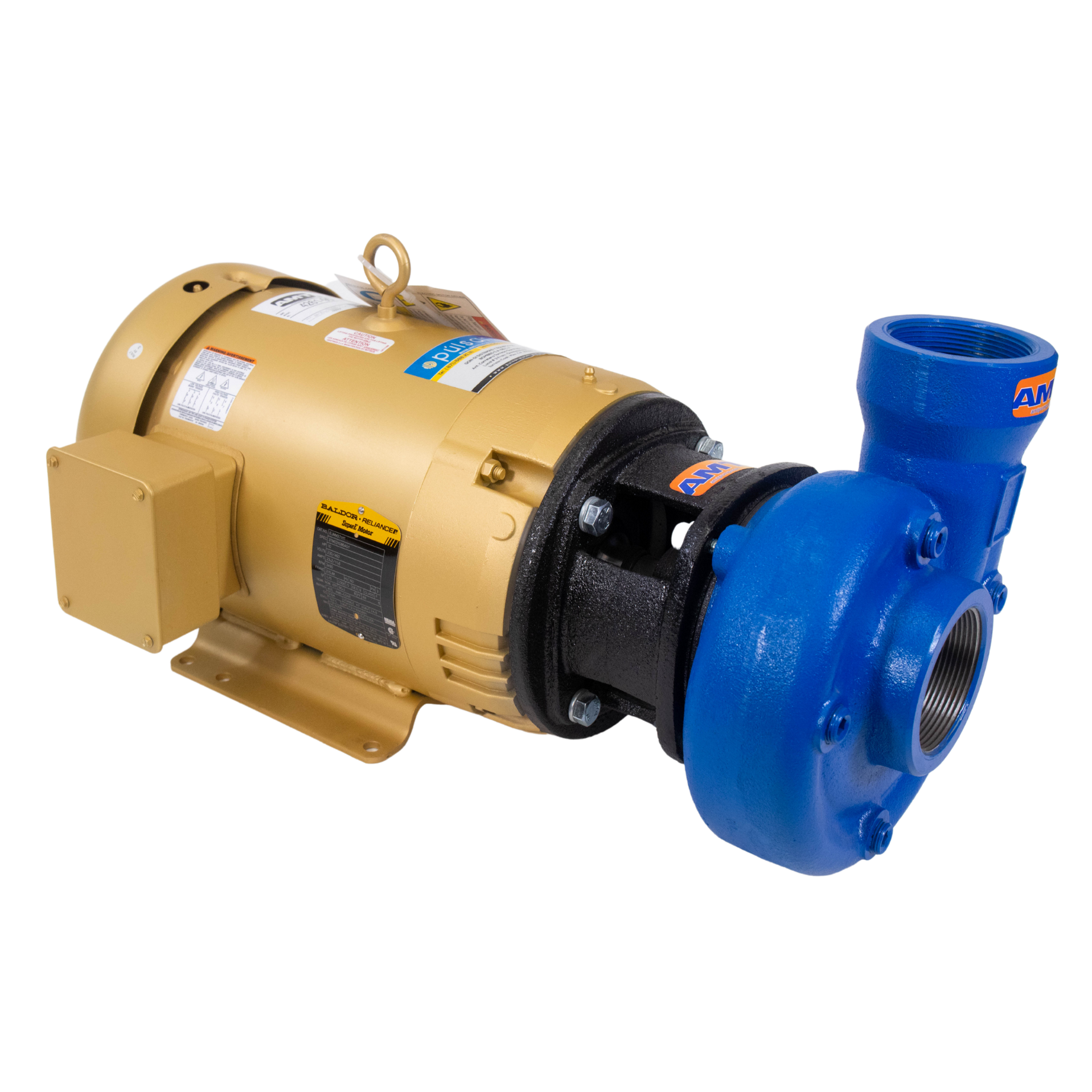 Bomba Centrífuga 10 HP 220/440V 3F Motor Premium 3"x 3" 4261-95 AMT ...